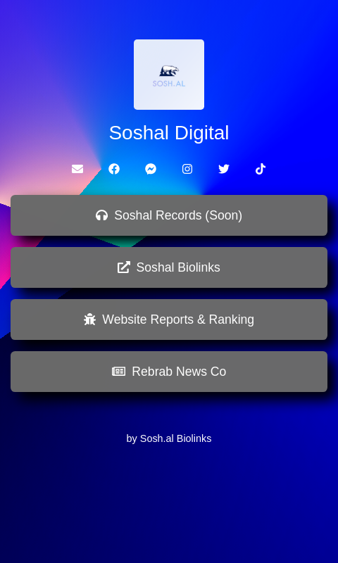 Your all-in-one social tool - Soshal Biolinks